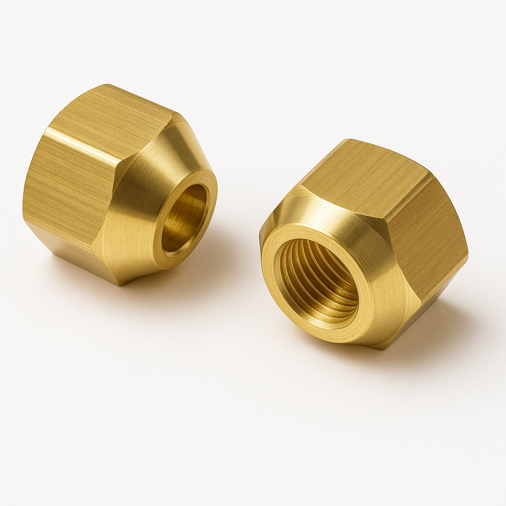 8mm Flare Nut for 15KW Induction Forge Coils (Pack of 2) – Rocket Forge LLC
